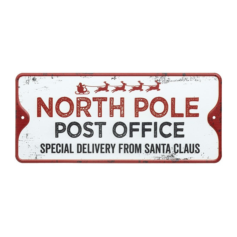North Pole Post Office Vintage Style Metal Sign by Heaven Sends – The ...